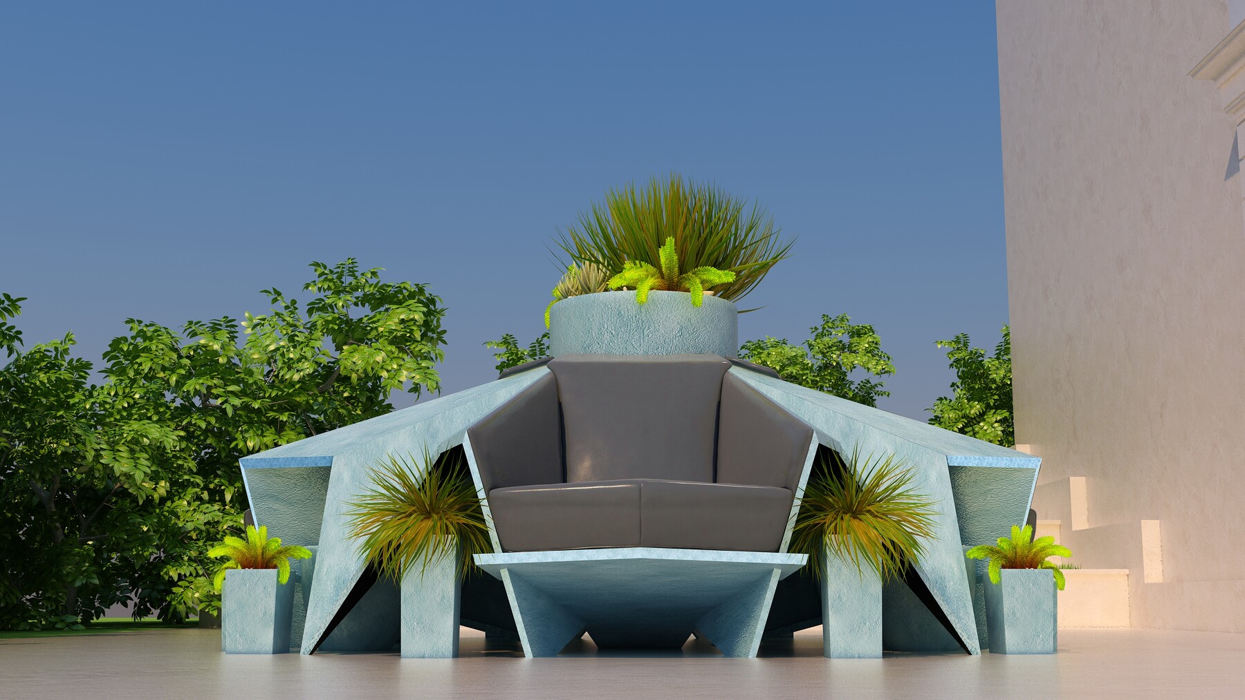 ArtStation - Folded Seating - Origami | Resources