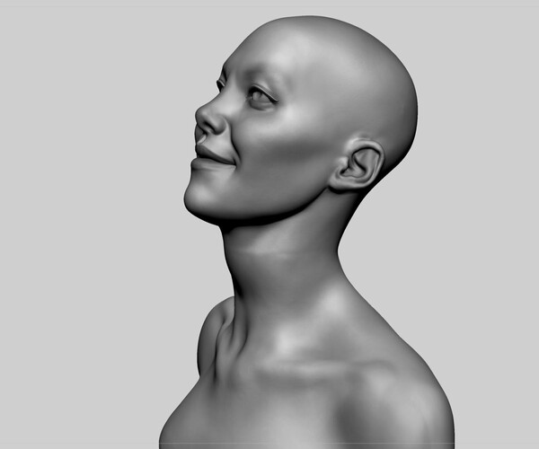 ArtStation - Female Head 09 | Resources