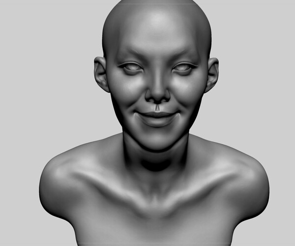 ArtStation - Female Head 09 | Resources