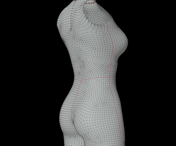 ArtStation - Female bodysuit - 3D model | Resources