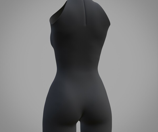 ArtStation - Female bodysuit - 3D model | Resources
