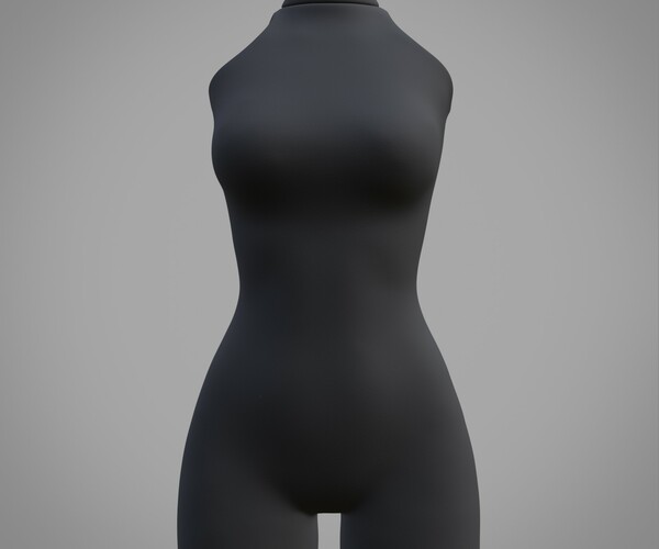 ArtStation - Female bodysuit - 3D model | Resources