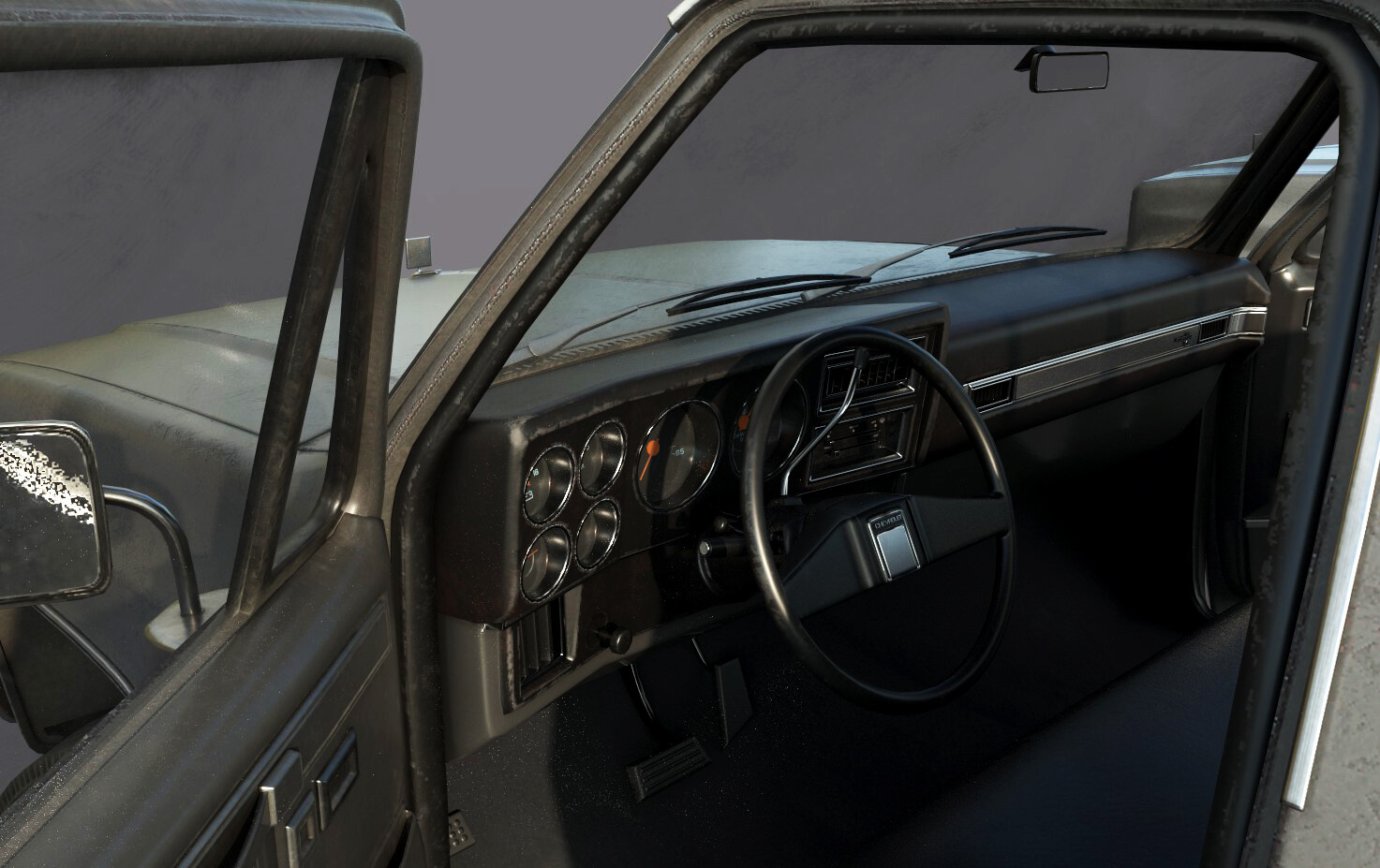 ArtStation - Chevrolet C10 1982 Grey | Game Assets
