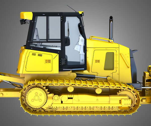 ArtStation - Dozer - D6K2 Track 3D model | Resources
