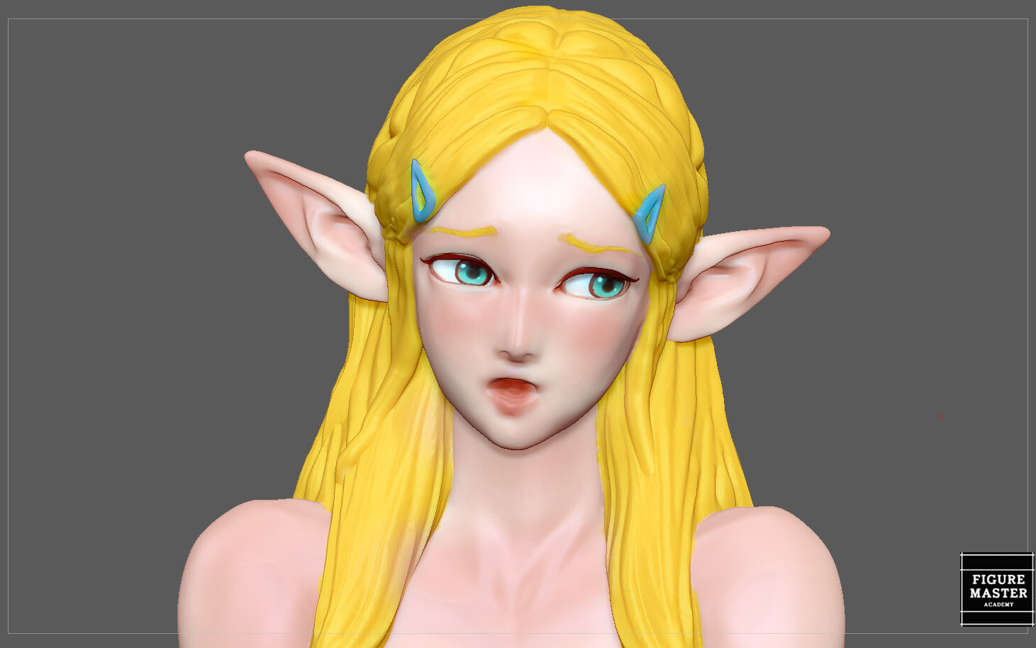 ArtStation - ZELDA PRINCESS PRETTY GIRL SWIM SUIT ANIME GAME CHARACTER ...