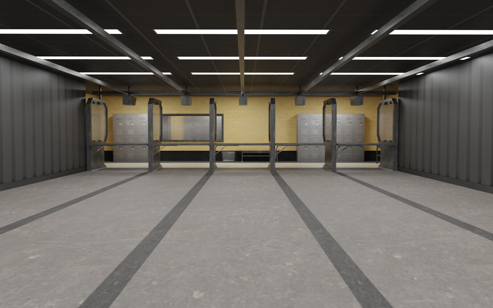 ArtStation - Shooting range Low poly | Game Assets