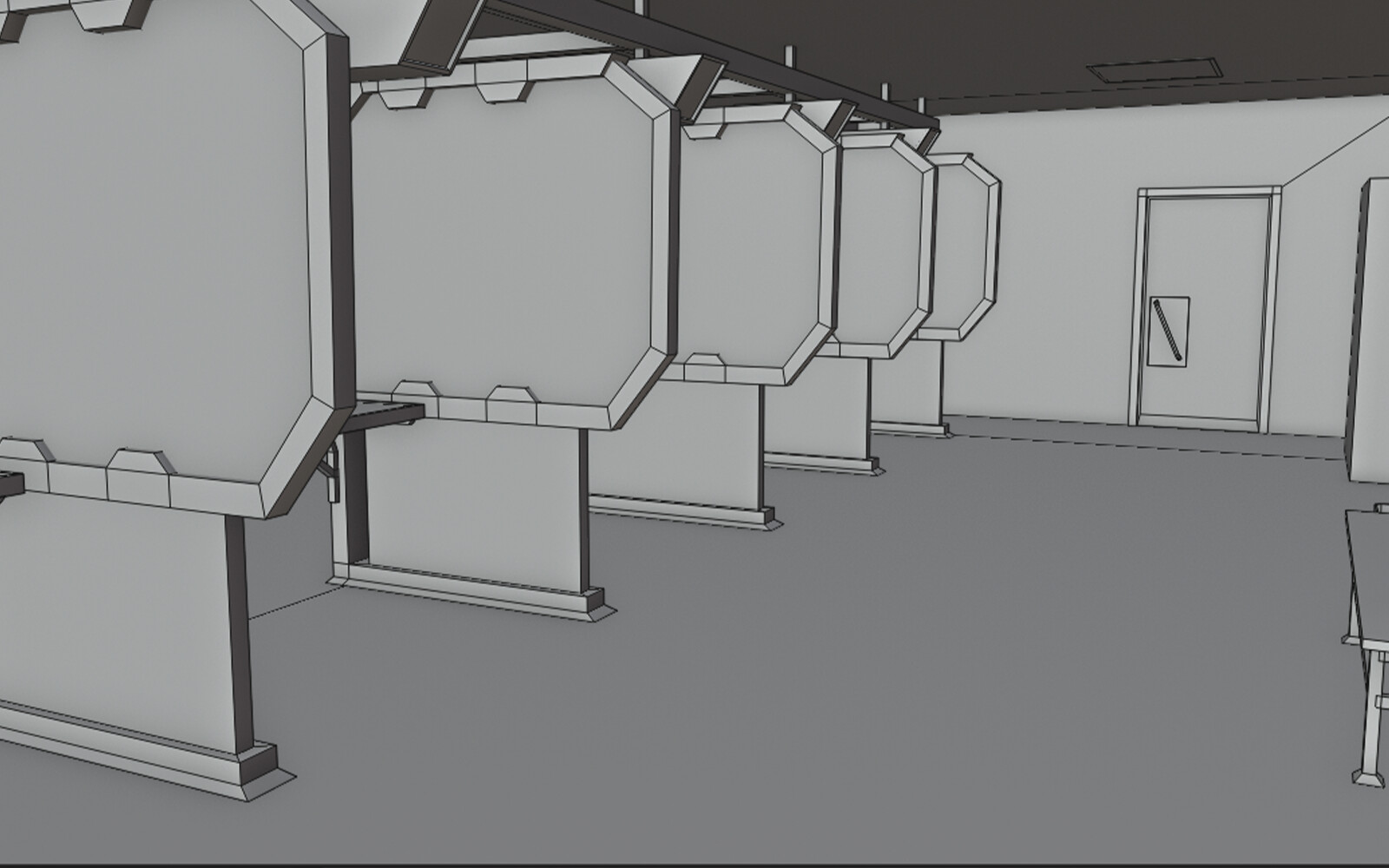 ArtStation - Shooting range Low poly | Game Assets