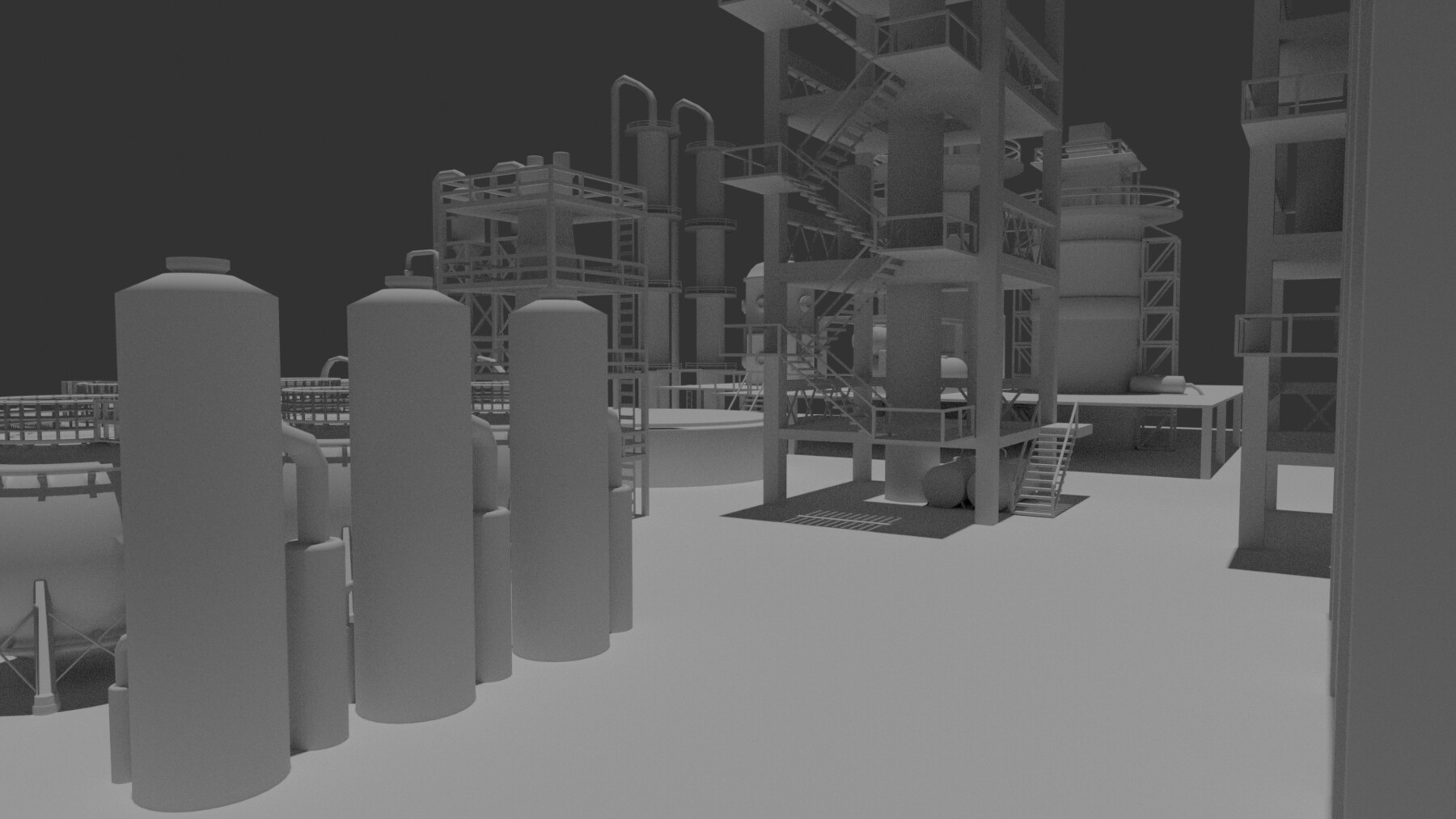 ArtStation - Free Industrial Asset Pack 1 | Resources