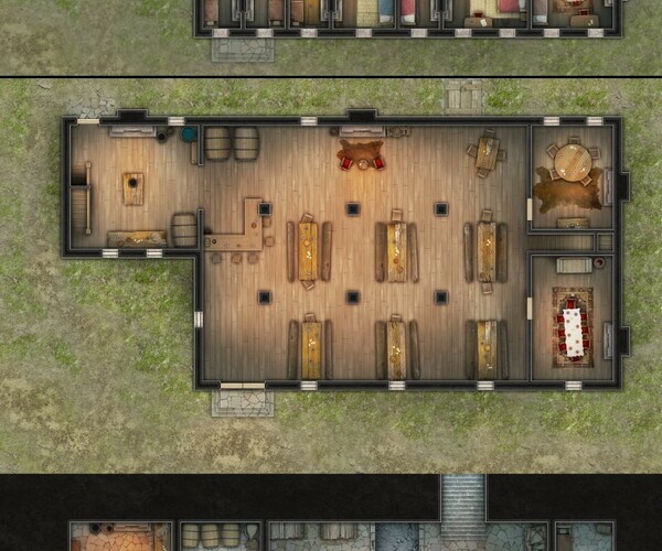 ArtStation - Temple of Elemental Evil Realistic VTT Maps | Game Assets