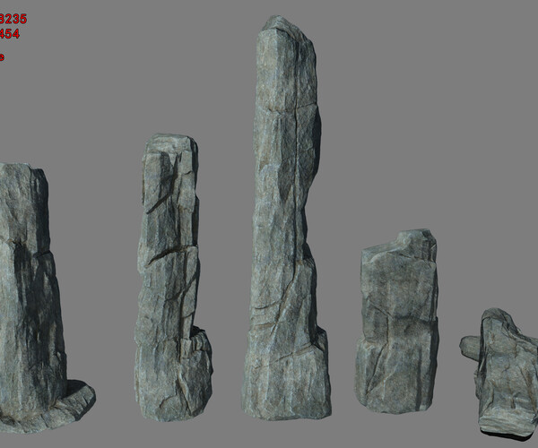 ArtStation - Rock Boulder | Game Assets