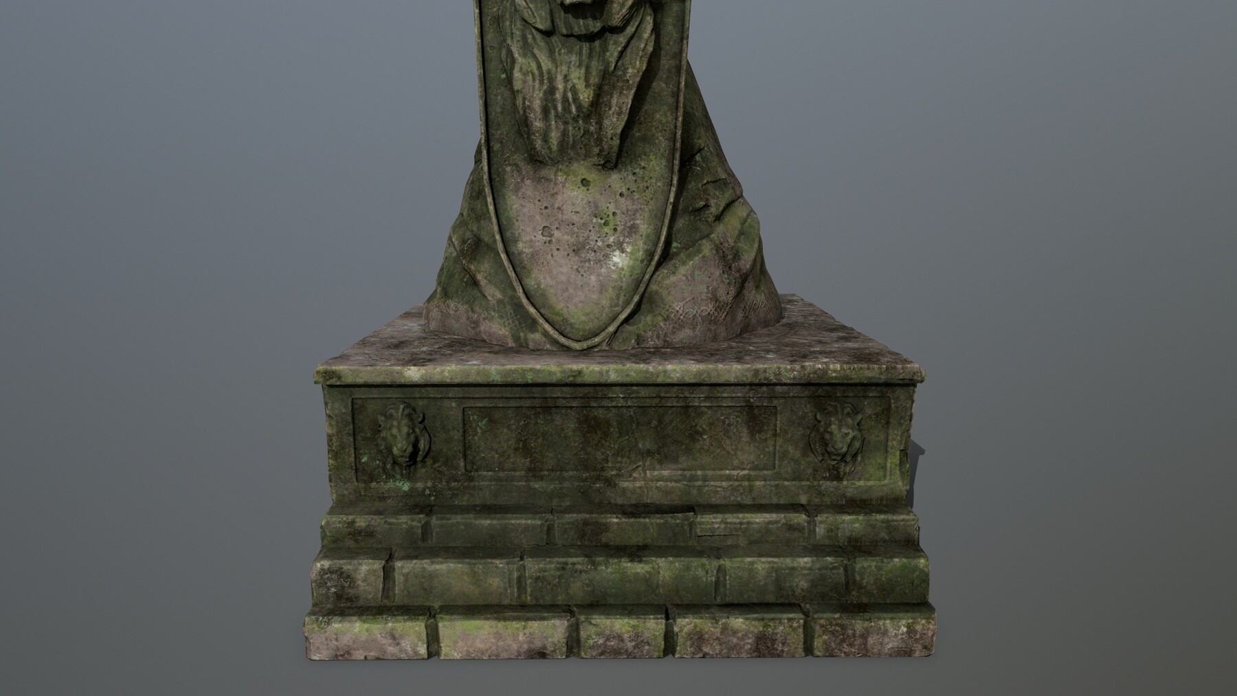 ArtStation - old statue 3 | Game Assets
