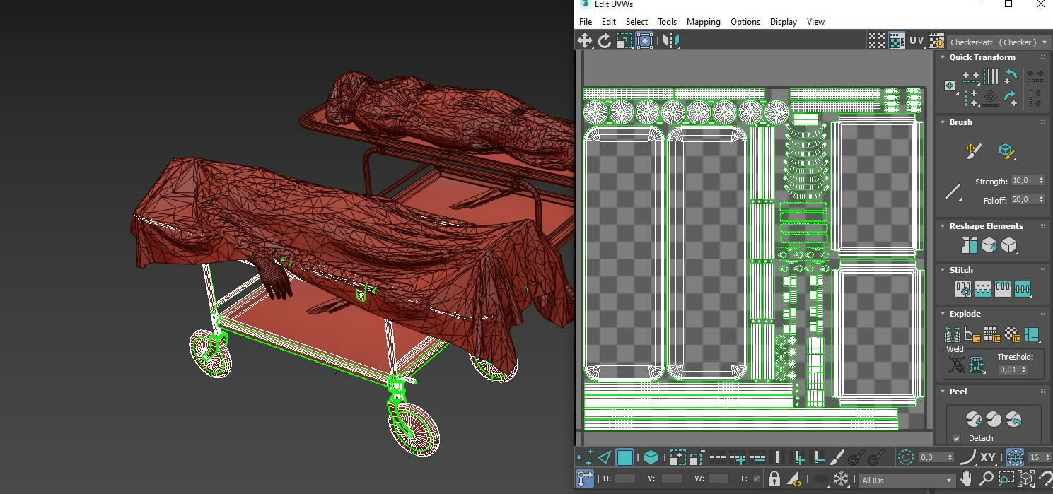 ArtStation - Body bag Pbr Hq | Game Assets