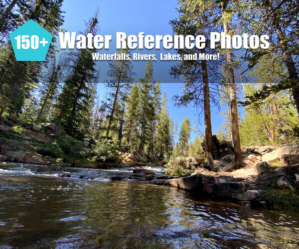 ArtStation - Water Reference: Waterfalls, Rivers, Lakes, and more ...