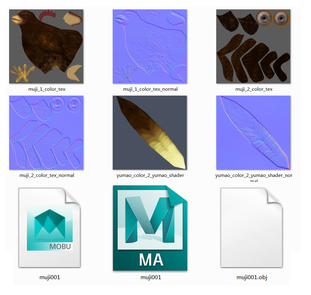 ArtStation - Hen chicken | Resources