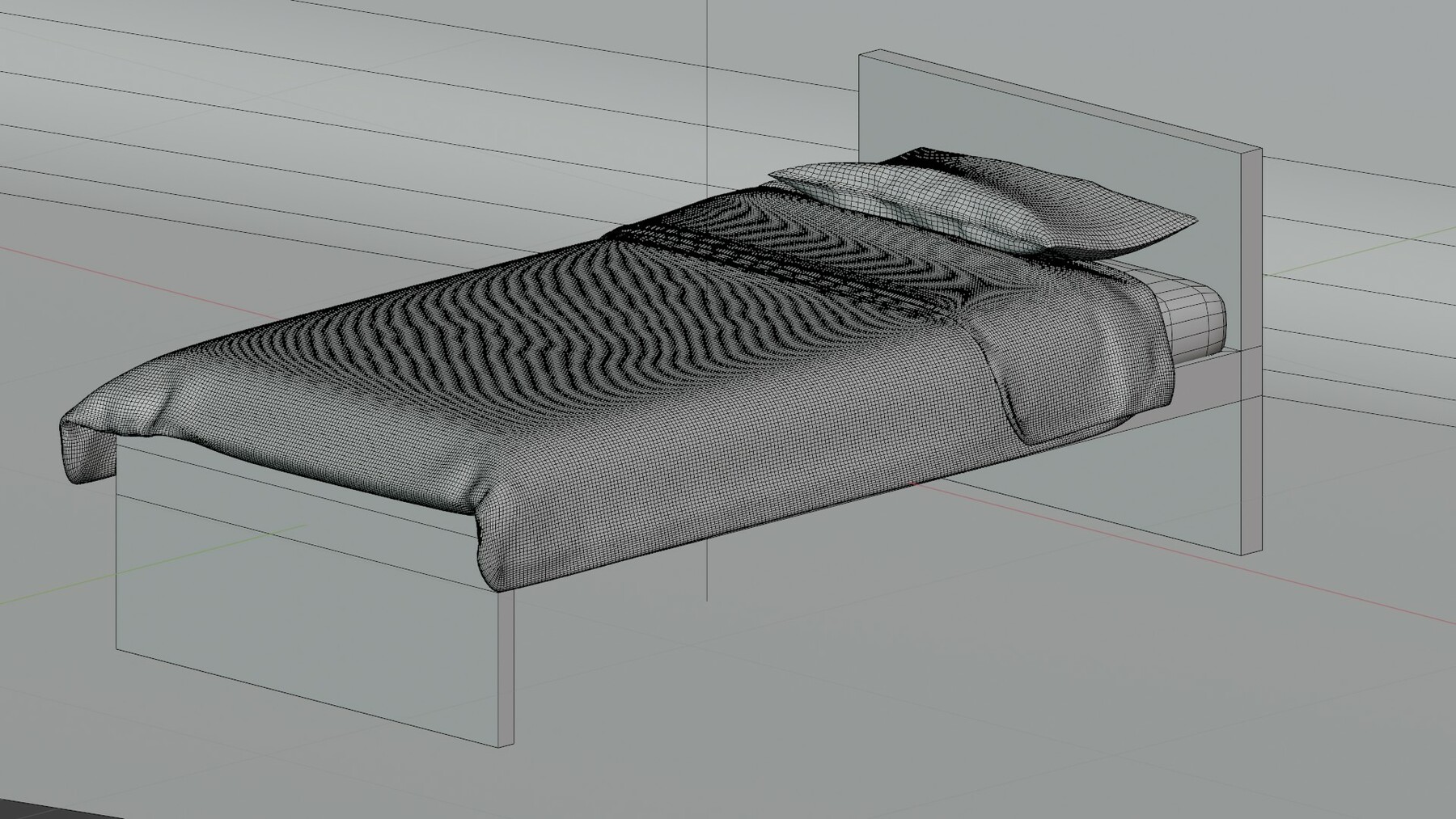 ArtStation - simple bed | Resources