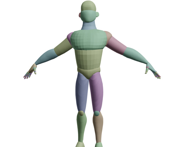 ArtStation - Cartoon male base mesh | Resources