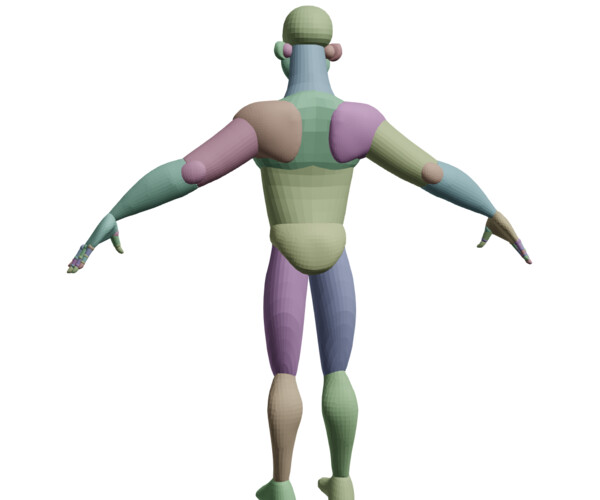 ArtStation - Cartoon male base mesh | Resources