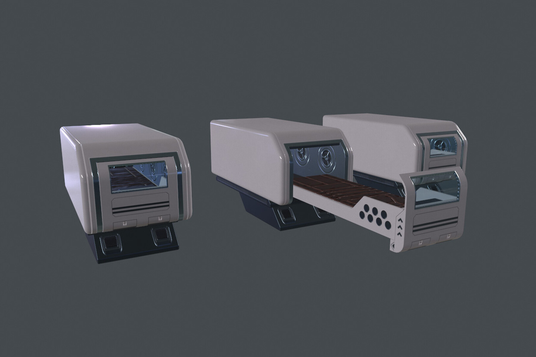 ArtStation - CryoPod (PBR+HDRP) | Game Assets