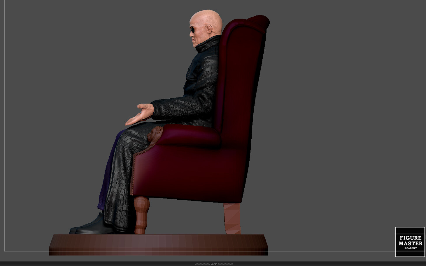 ArtStation - MORPHEUS MATRIX STATUE MOVIE CHARACTER MAN 3D print model ...