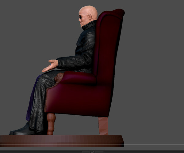 ArtStation - MORPHEUS MATRIX STATUE MOVIE CHARACTER MAN 3D print model ...