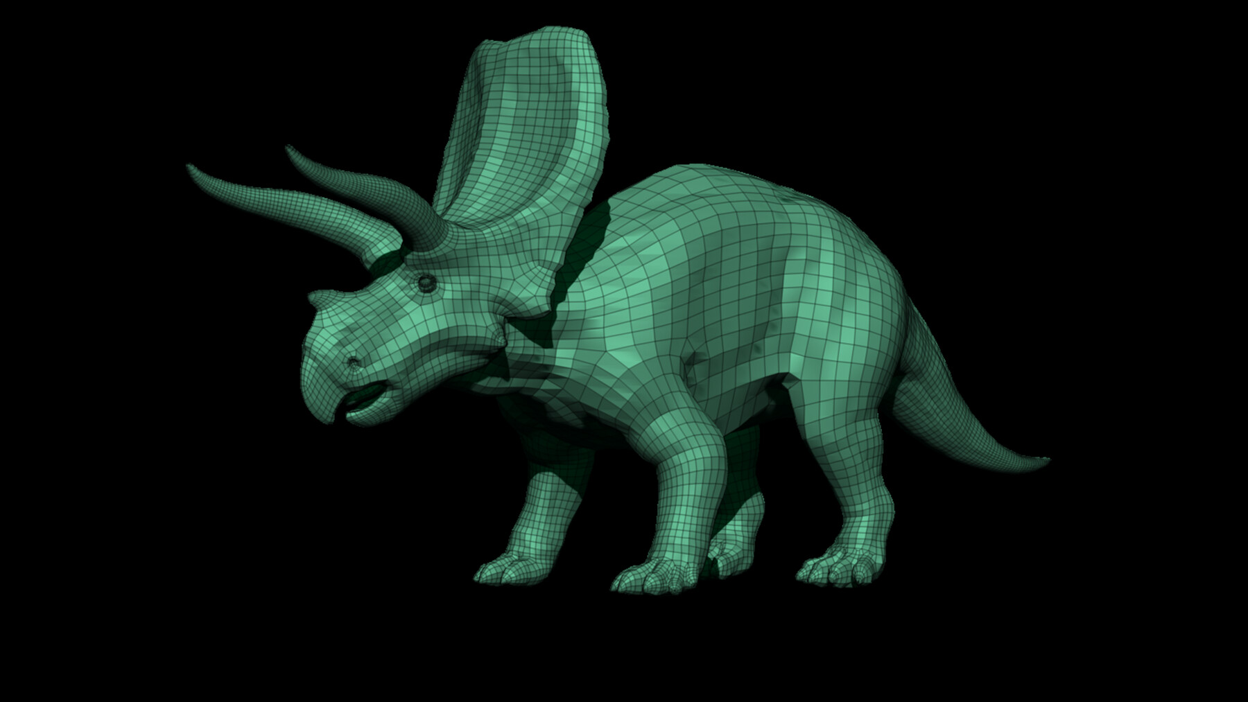 ArtStation - Torosaurus Game Ready Asset | Game Assets