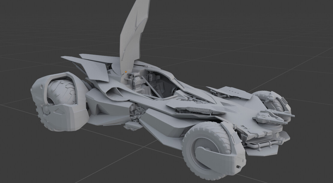 ArtStation - Batmobile | Resources
