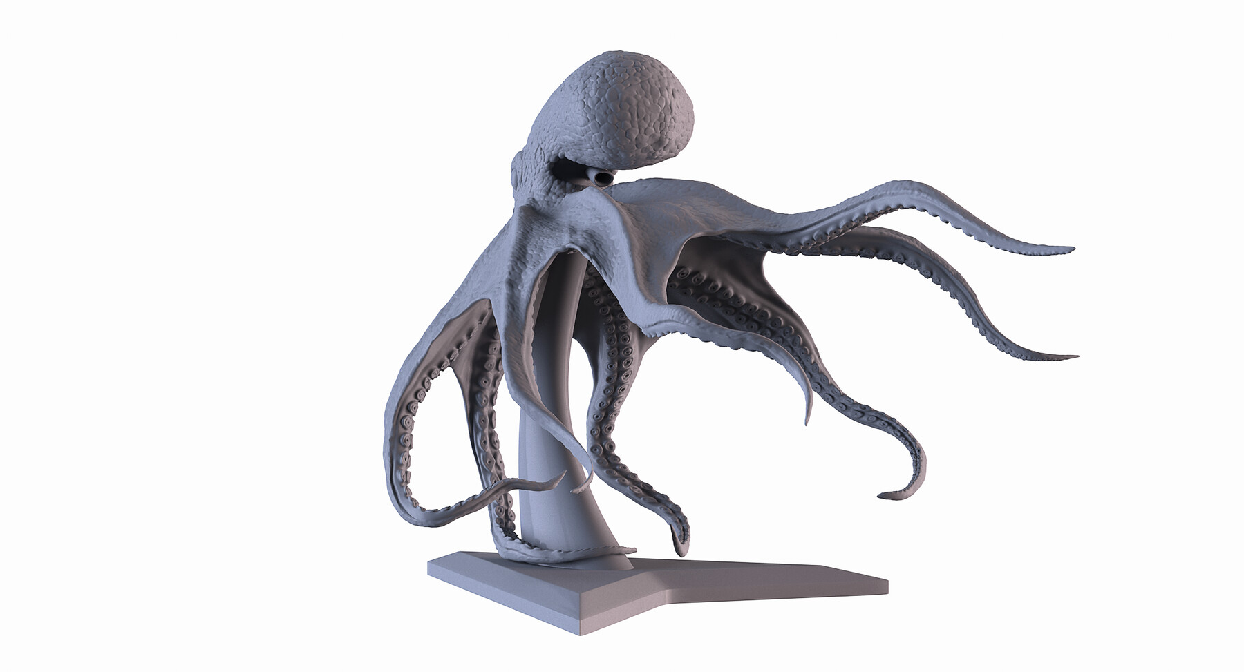 ArtStation - Octopus Statue | Resources