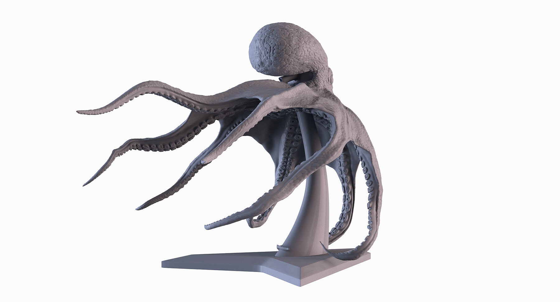 ArtStation - Octopus Statue | Resources