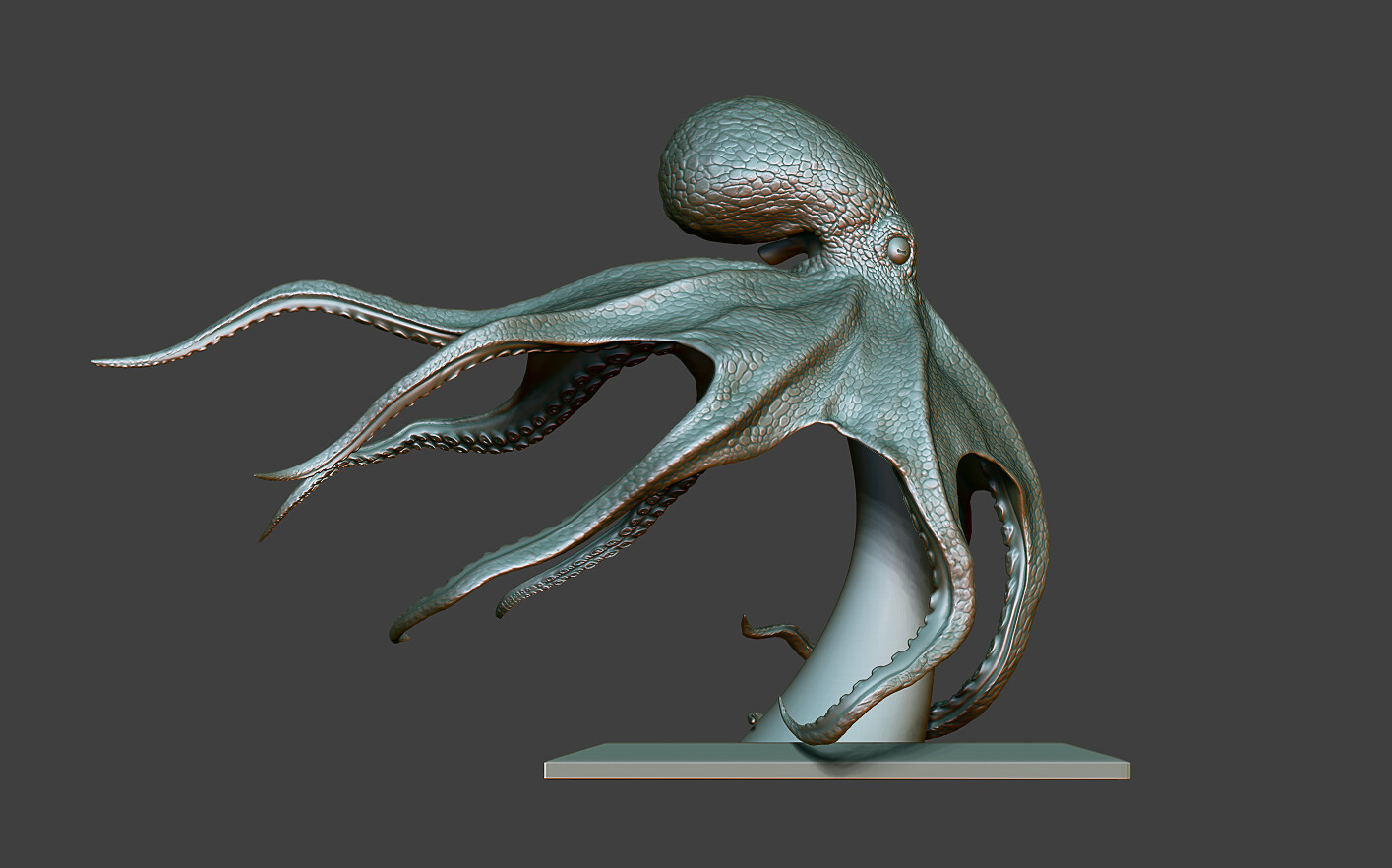 ArtStation - Octopus Statue | Resources