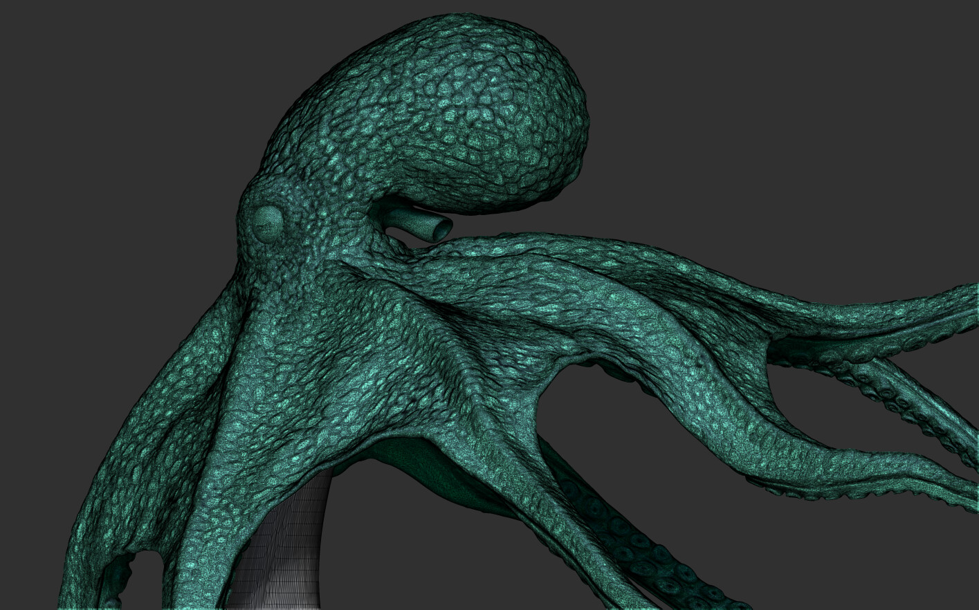 ArtStation - Octopus Statue | Resources