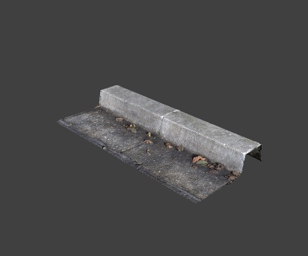 ArtStation - Curb 2 Photoscan | Game Assets