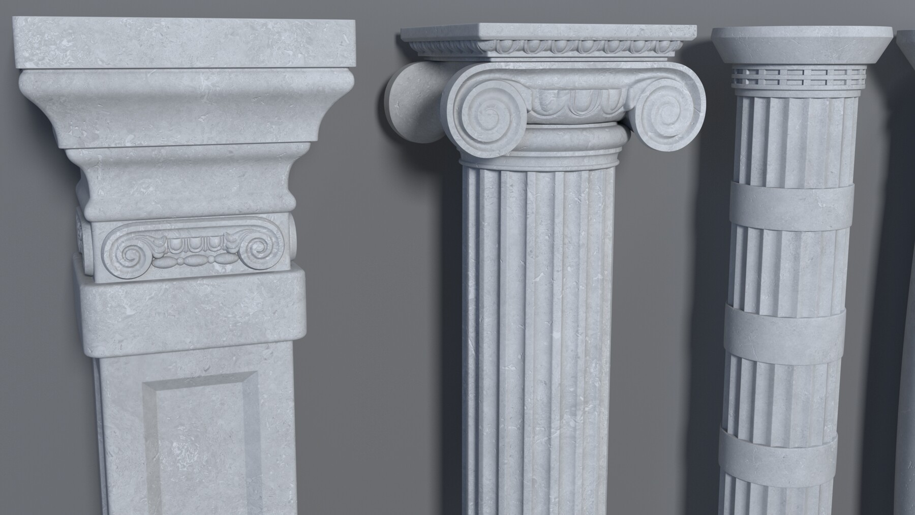 ArtStation - Columns Collection -2 - 10 pieces | Resources
