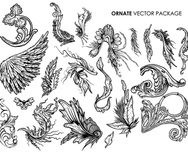 ArtStation - Ornate Vector Package | Artworks