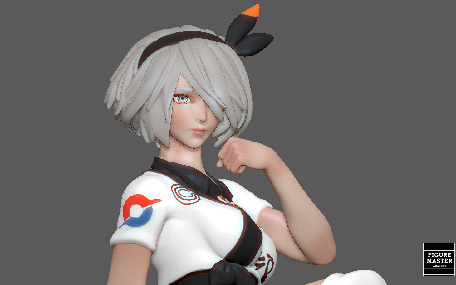 ArtStation - BEA POKEMON TRAINER CUTE GIRL HITMONLEE ANIME CHARACTER 3D ...