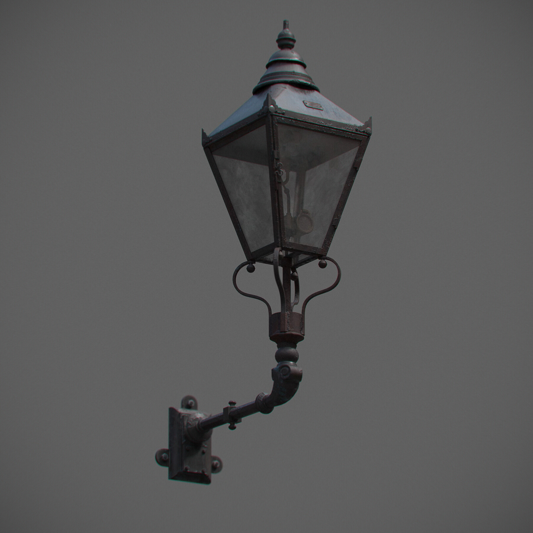 ArtStation - Victorian Gaslight Lantern 3D Model | Resources