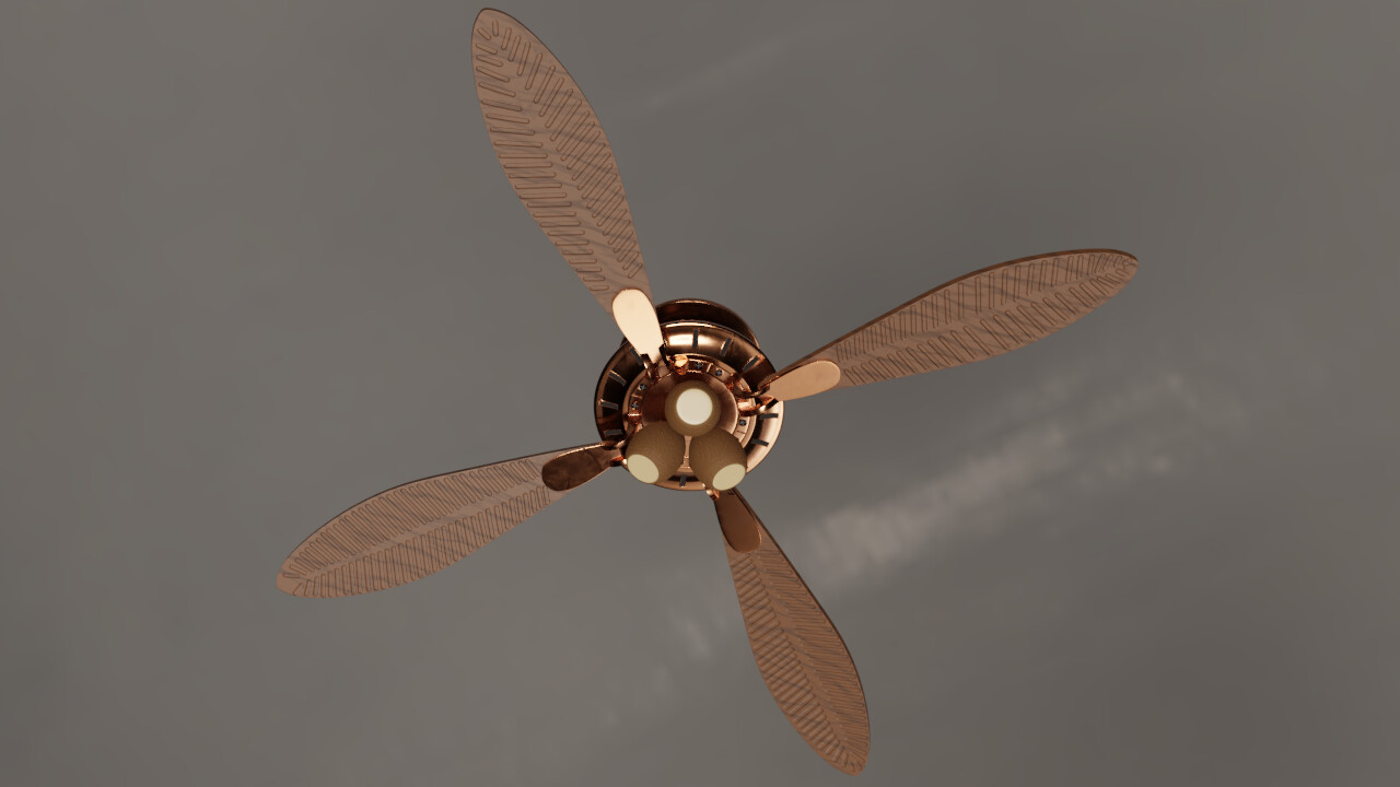 ArtStation - Ceiling Fan | Game Assets
