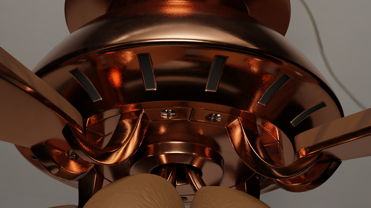 ArtStation - Ceiling Fan | Game Assets