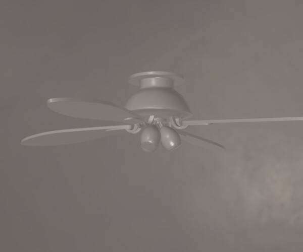 ArtStation - Ceiling Fan | Game Assets