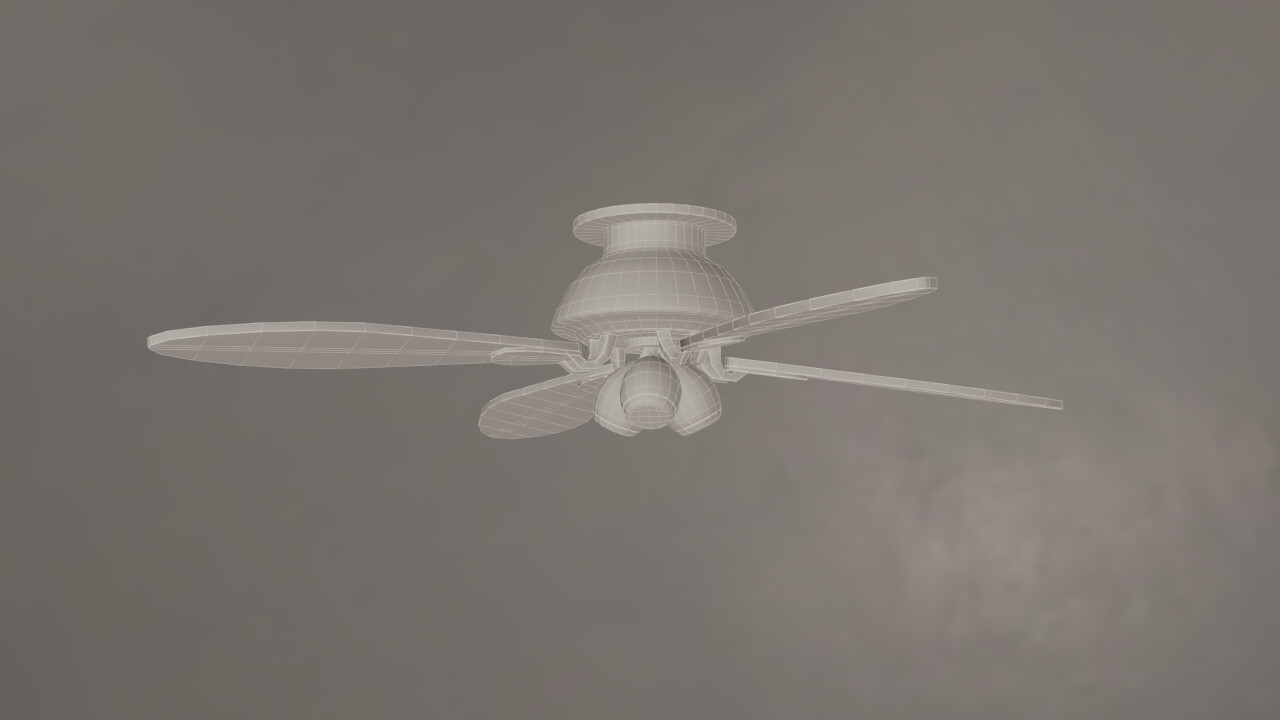 ArtStation - Ceiling Fan | Game Assets