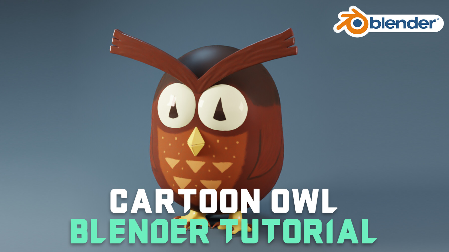 Ivan Yosifov - Blender 3D - Create a Cartoon Owl