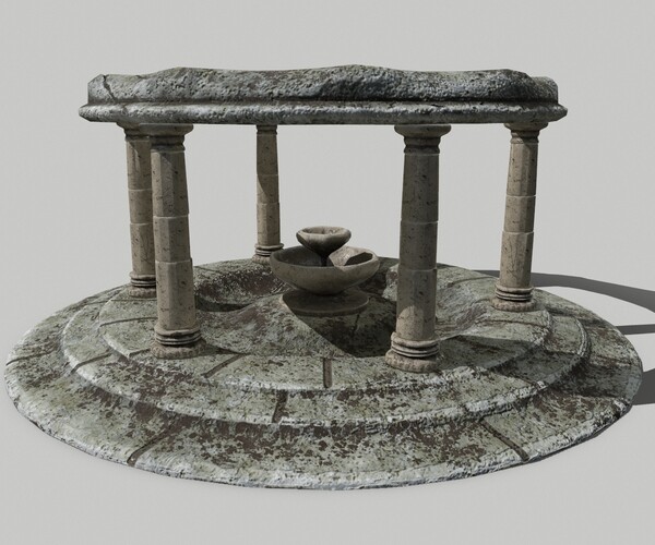 ArtStation - Altar Set | Game Assets