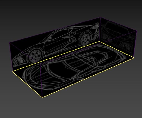 ArtStation - Chevrolet Corvette C8 Stingray Blueprint | Resources