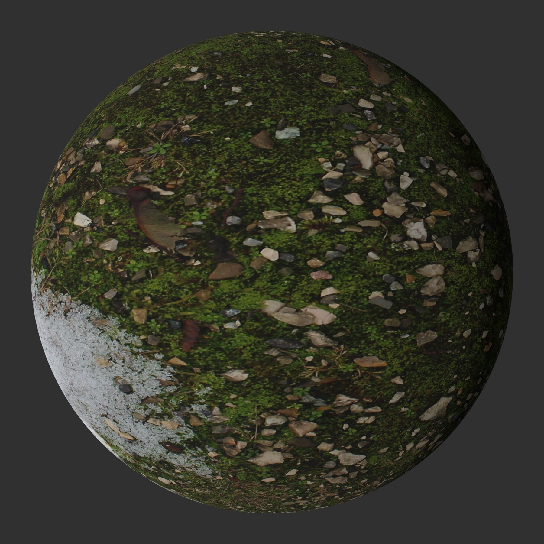 ArtStation - Moss And Snow 2 PBR Material | Game Assets