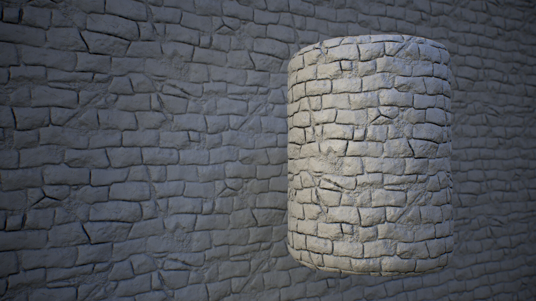 ArtStation - Castle Wall Material | Game Assets