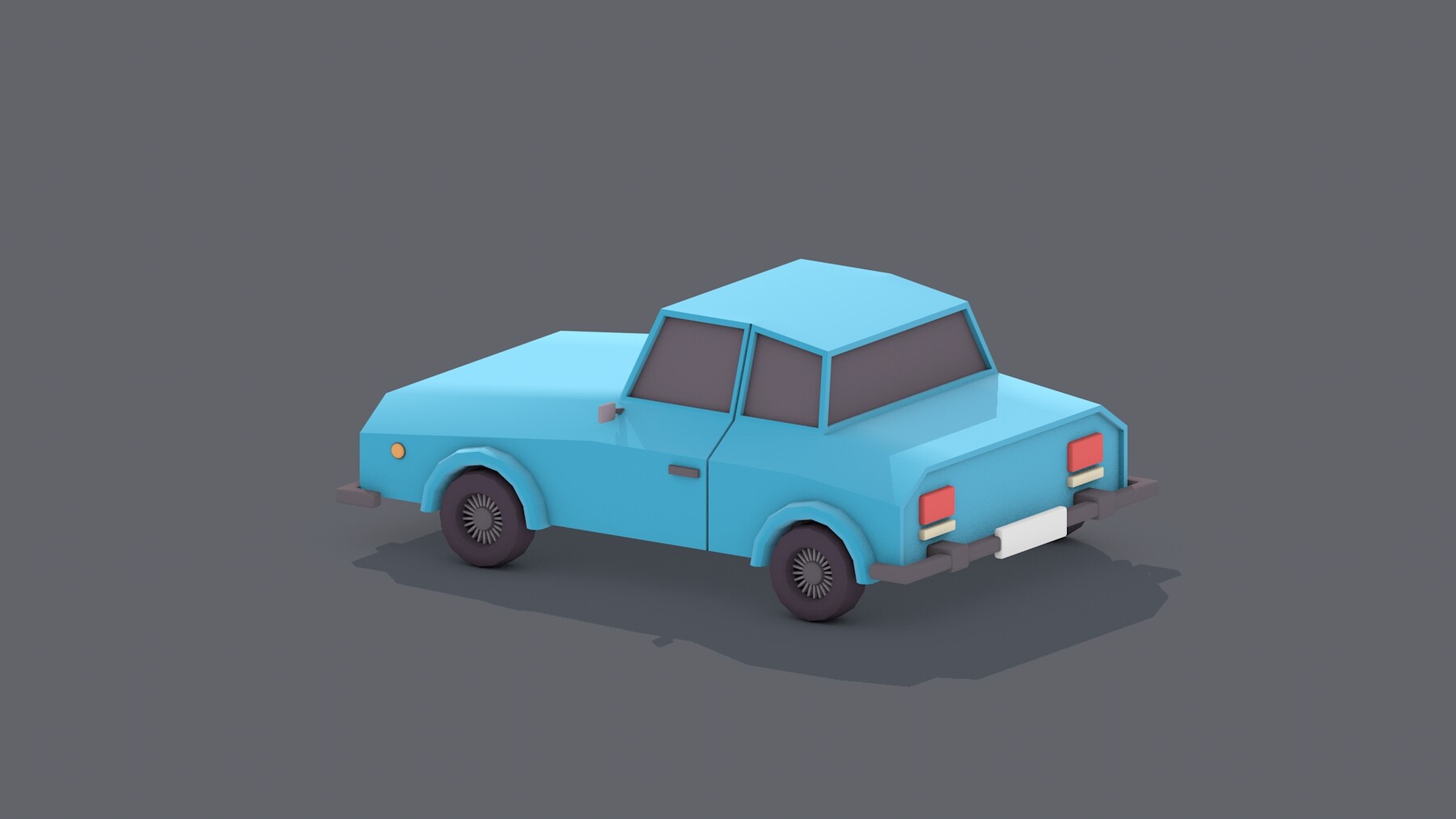 ArtStation - Low-poly Car | Resources