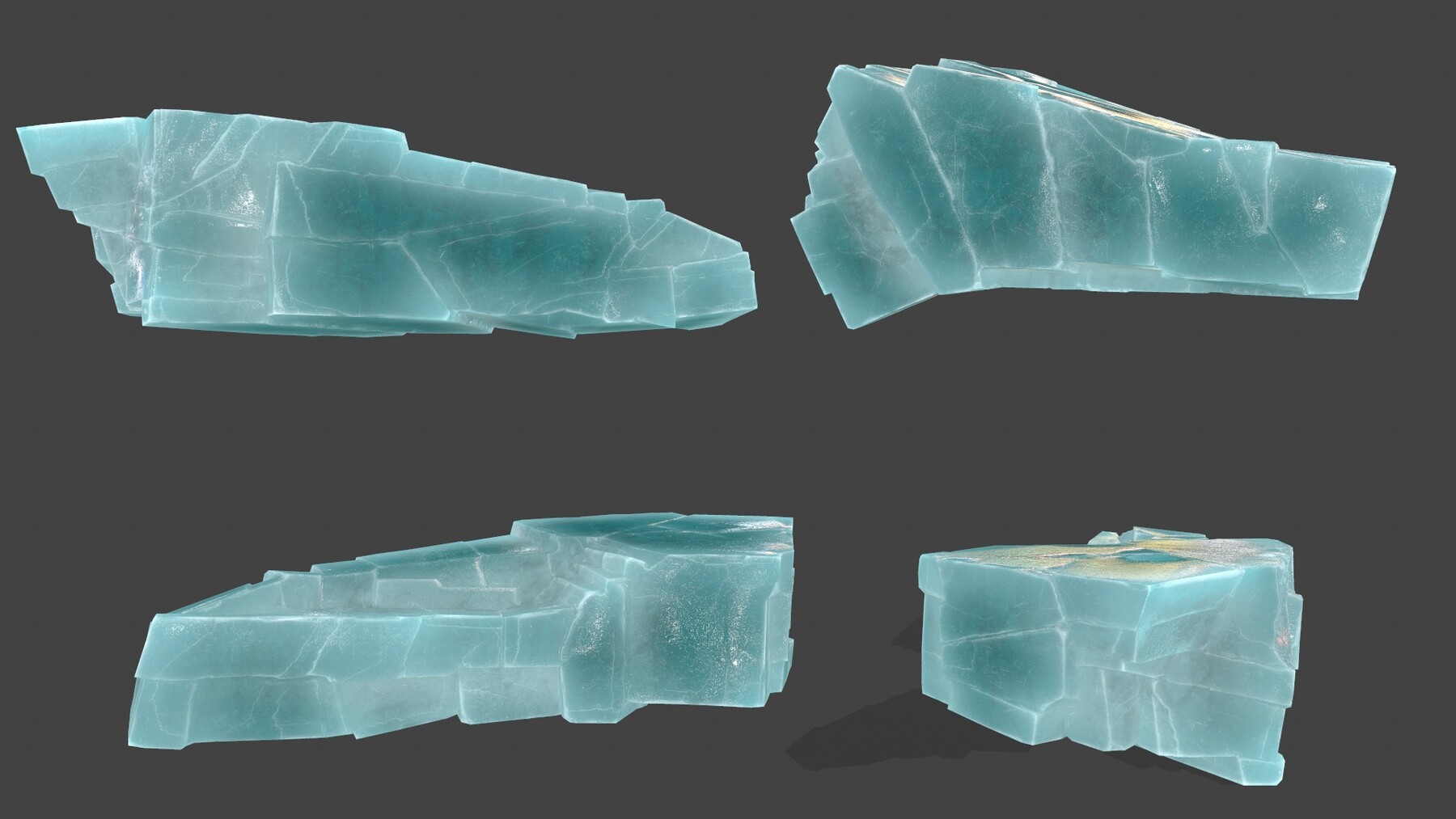ArtStation - ice set | Game Assets