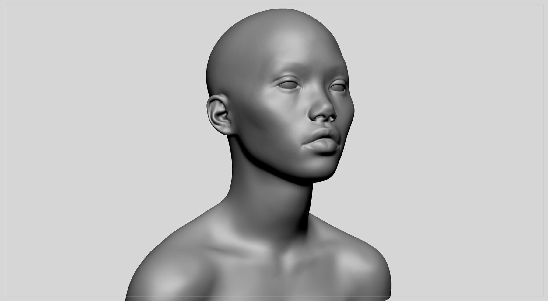 ArtStation - Asian Female Head | Resources