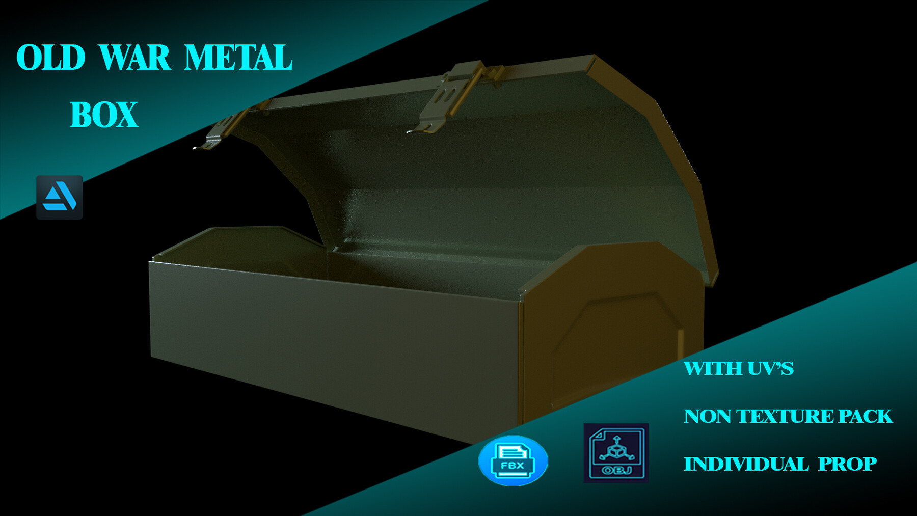 ArtStation - WAR OLDMETAL BOX | Game Assets