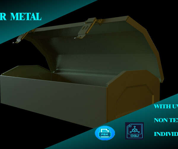 ArtStation - WAR OLDMETAL BOX | Game Assets