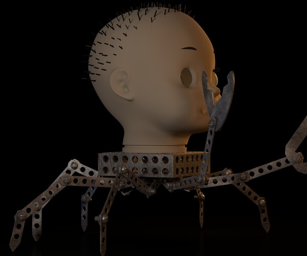 ArtStation - TOY STORY SPIDER BABY | Game Assets